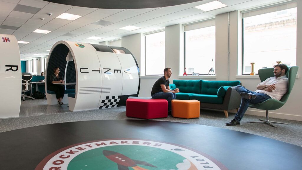 Rocketmakers CAT B Office Design Case Study | Interaction