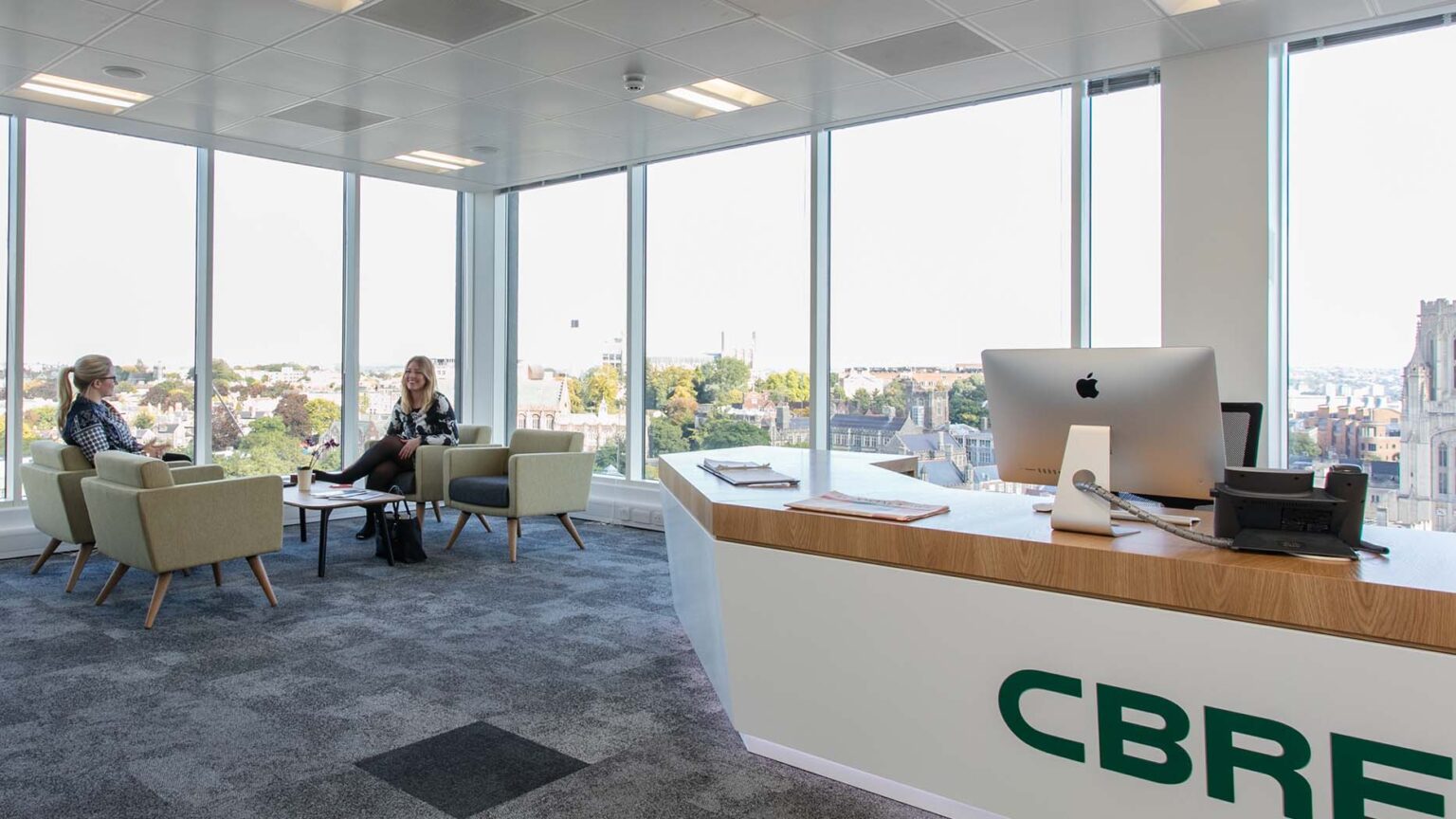 CBRE Office Design and Build Case Study | Interaction