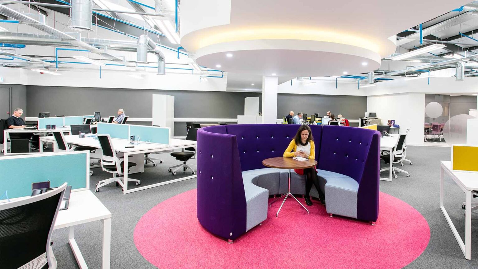 CPI Books Office Design And Build Case Study | Interaction