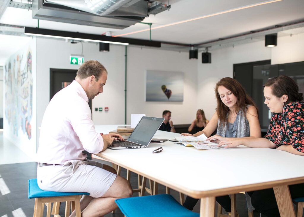 NEX Office Design and Build CAT B Case Study | Interaction