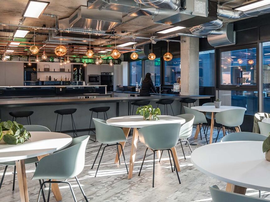 Pax8 for Royal London: Cat A+ office design | Interaction